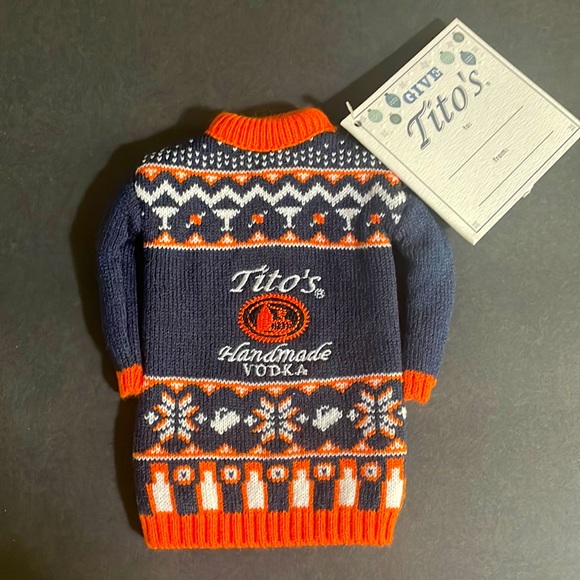 Other | Titos Handmade Vodka Bottle Sweater Nwt | Poshmark